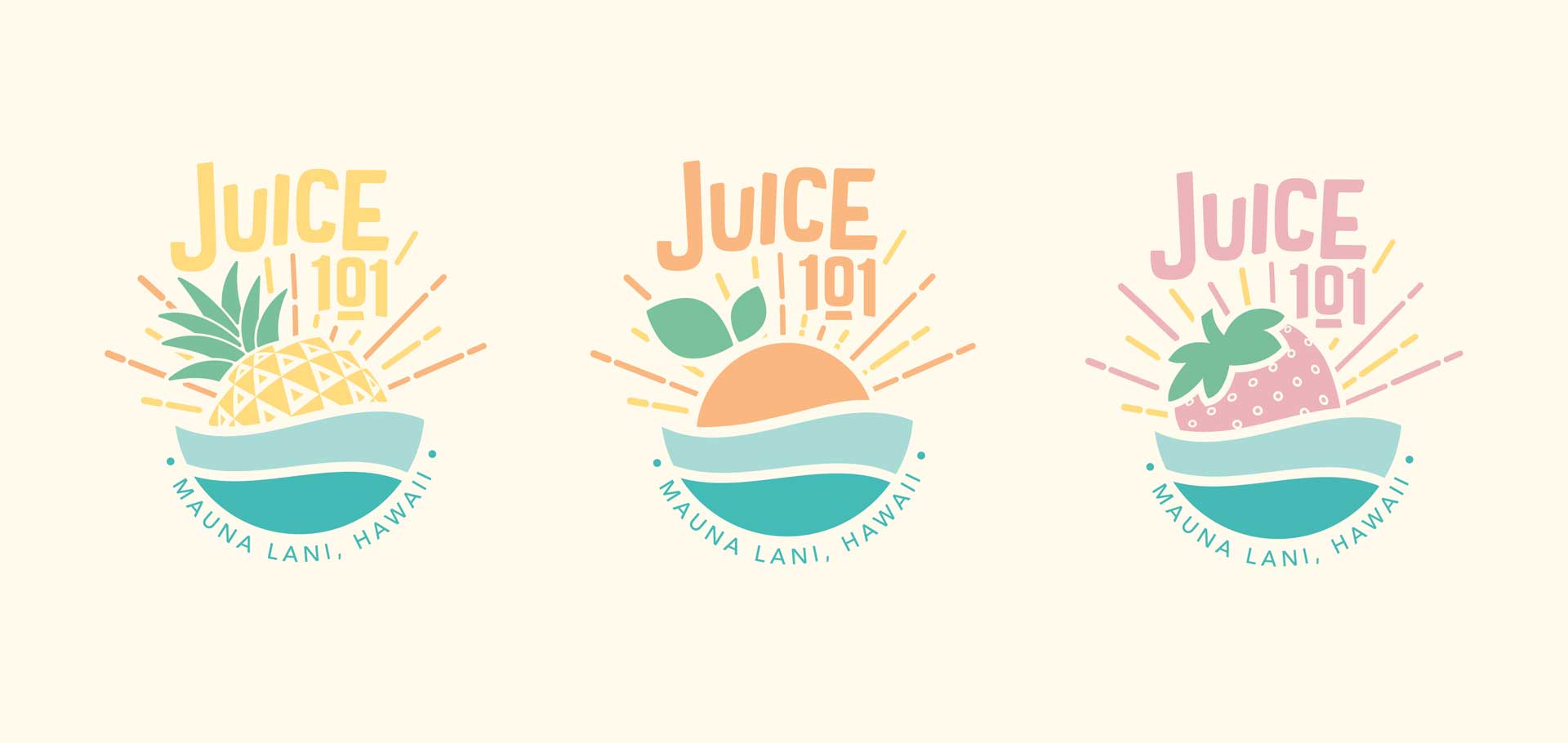 Visual Identity Design: Juice 101 - Leigh Williams Design